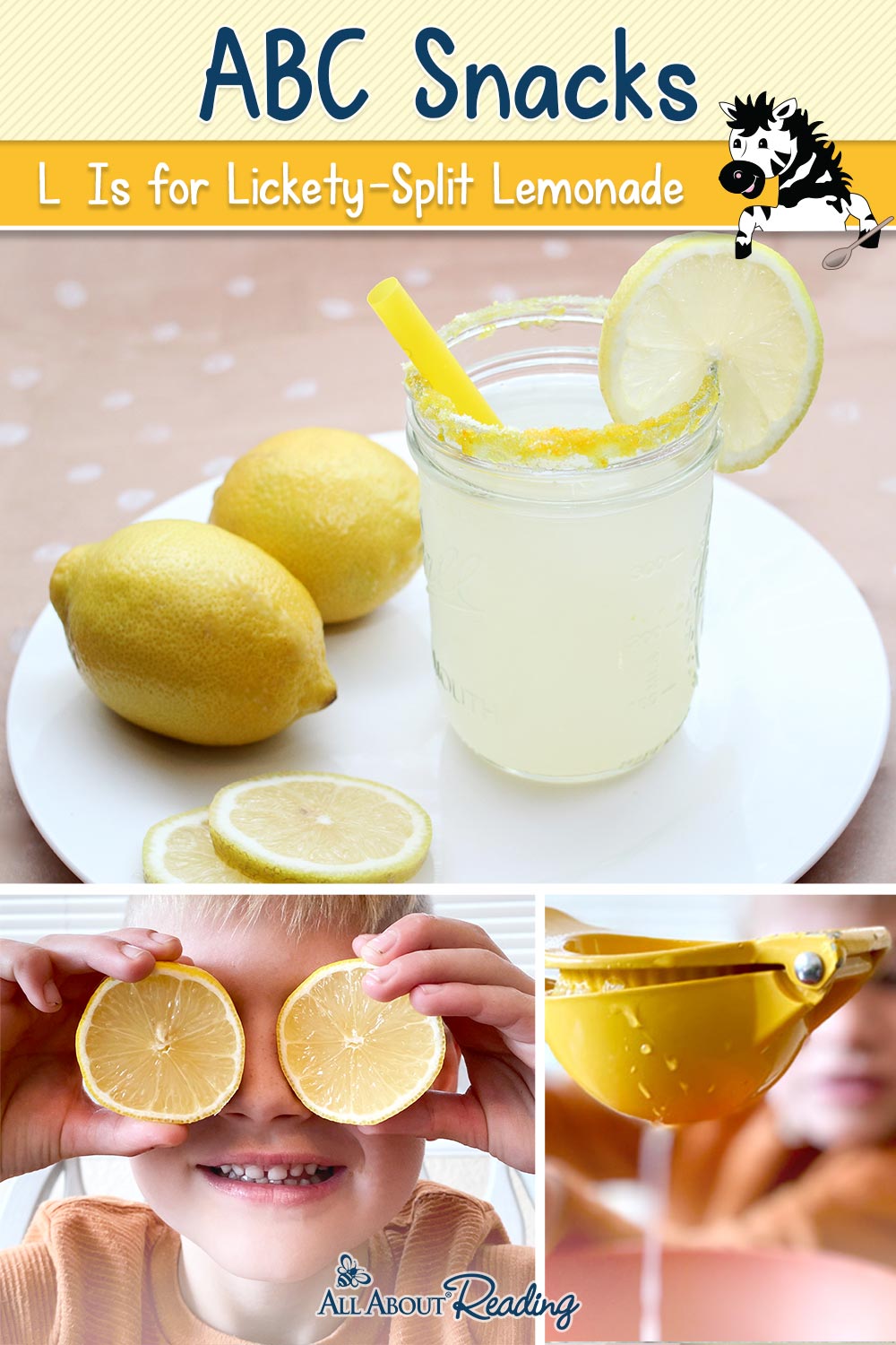 L Is for Lickety-Split Lemonade ( FREE Teaching Tips for Letter L)
