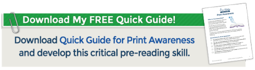 How to Develop Print Awareness (FREE Quick Guide)