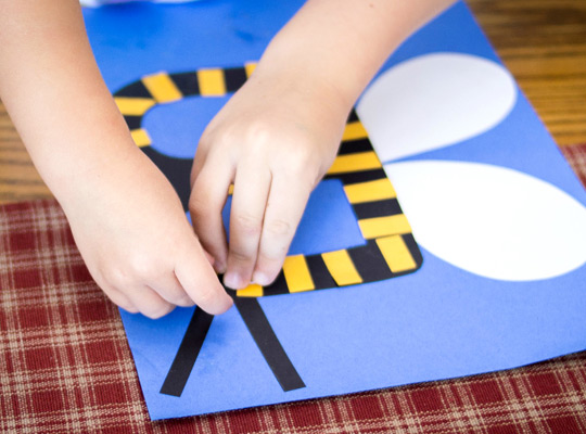 Printable Letter B Craft - B is for Bee
