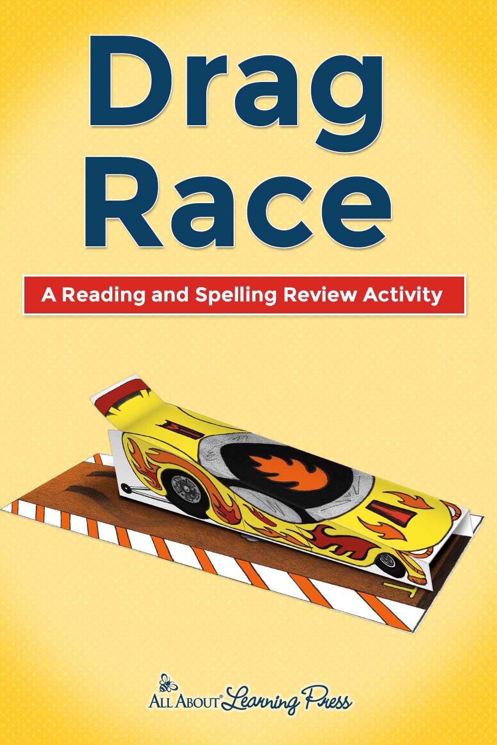 Drag Race - A Reading and Spelling Review Activity (FREE Download)
