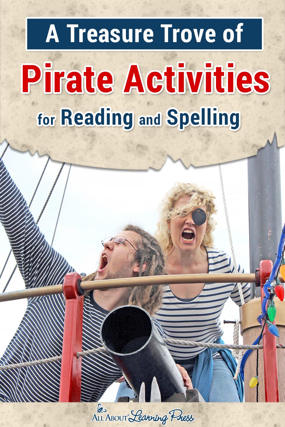 A Treasure Trove of Pirate Activities for Reading and Spelling