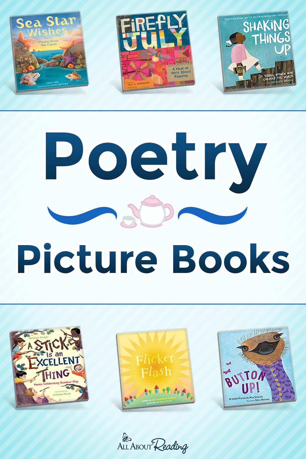 Poetry Picture Books for Kids + Free Downloadable List